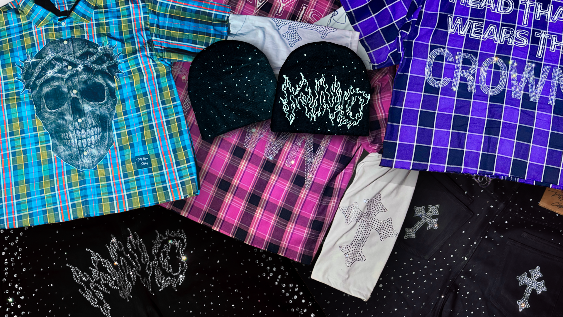 Heavy Is the Head Collection | Rhinestone Streetwear | My Negus Clothing